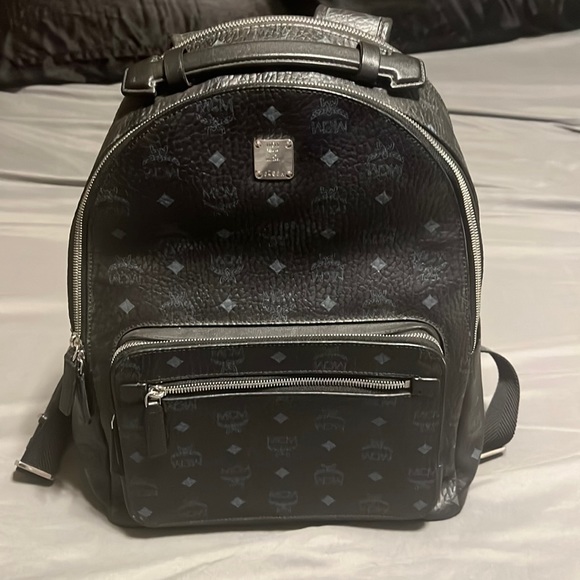 MCM | Bags | Mens Mcm Backpack Black | Poshmark